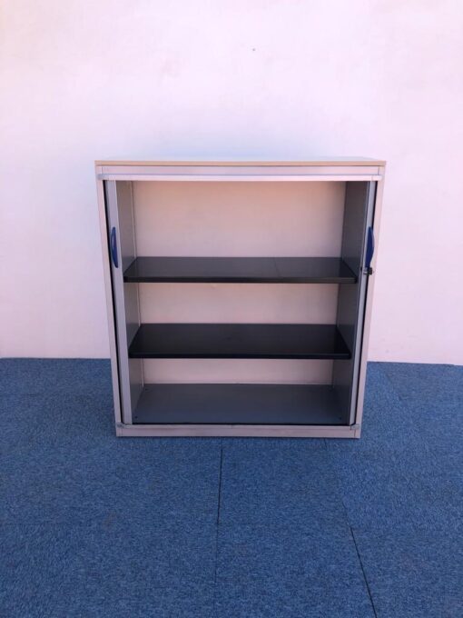 Armoire métallique Steelcase 120x130cm avec roue - Mobilier Bureau Pro