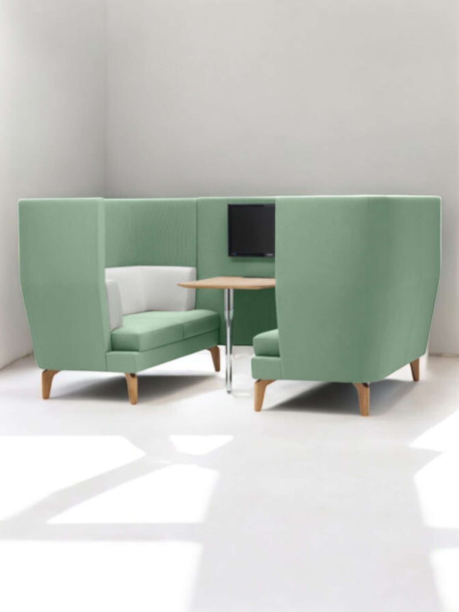 Canapé Lyndon Design Entente 4 Places - Espace de Collaboration Élégant ...