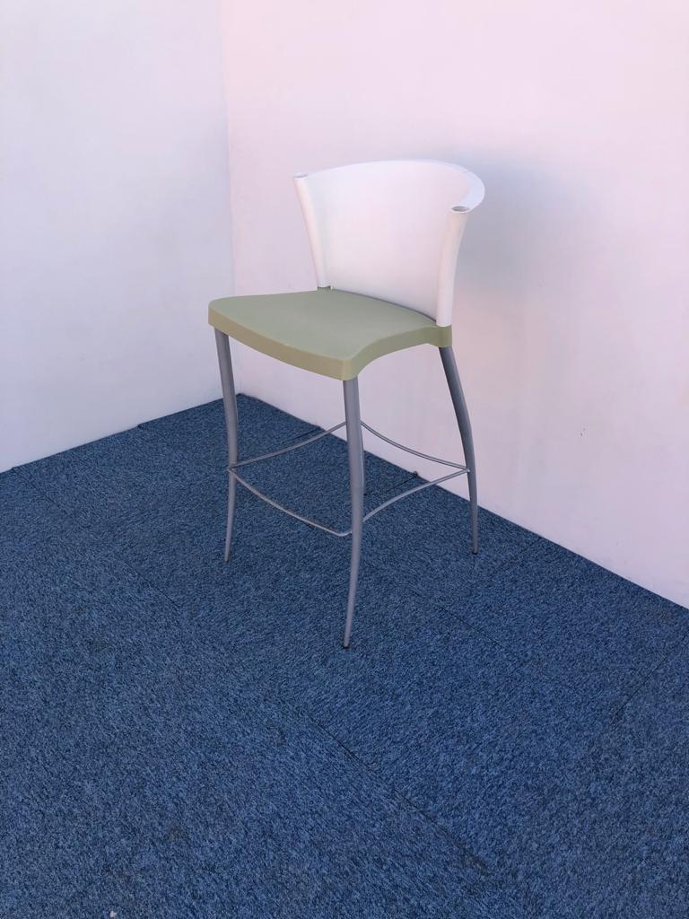 Chaise haute de bar Paco Capdell PVC - Mobilier Bureau Pro