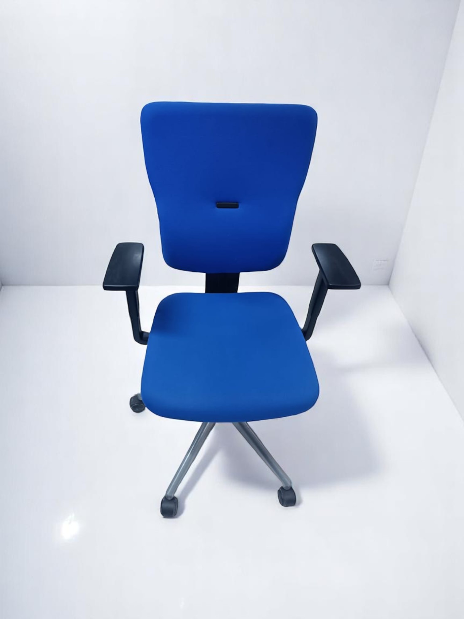 Chaise à roulette Steelcase lets’b 2 bleu - Mobilier Bureau Pro