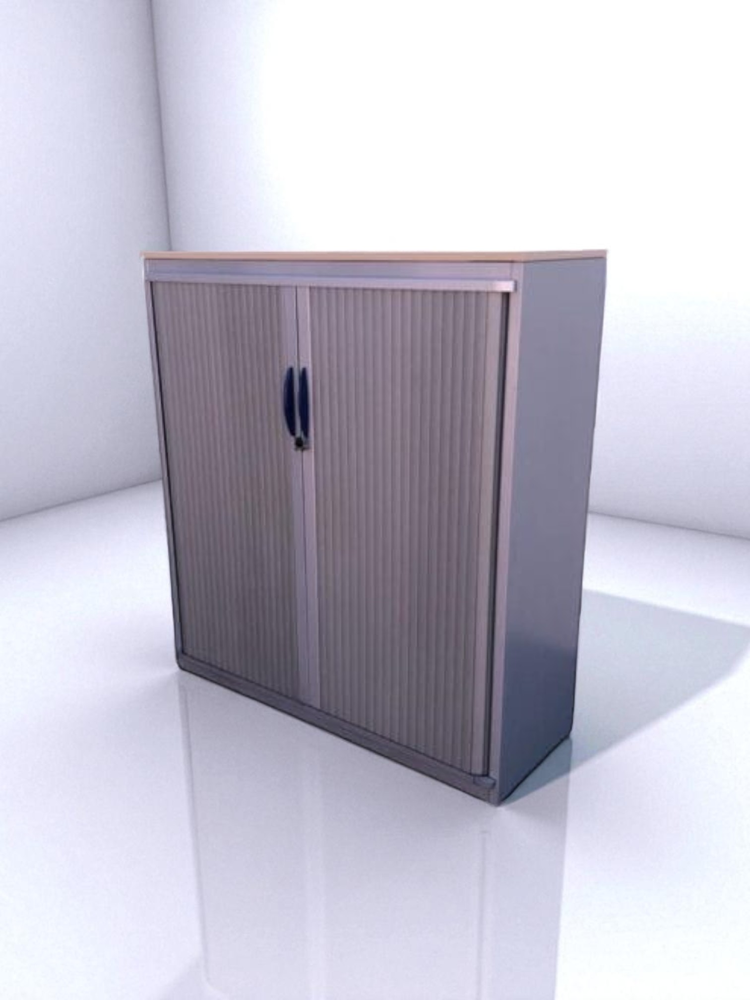 Armoire métallique Steelcase 120x130cm avec roue - Mobilier Bureau Pro