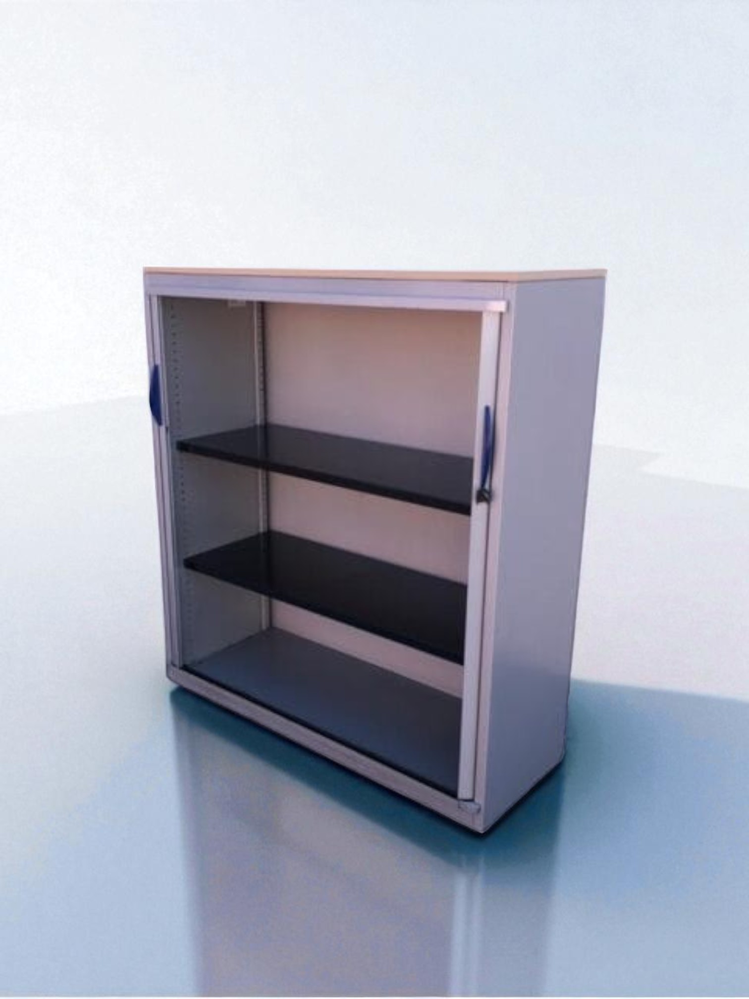 Armoire métallique Steelcase 120x130cm avec roue - Mobilier Bureau Pro