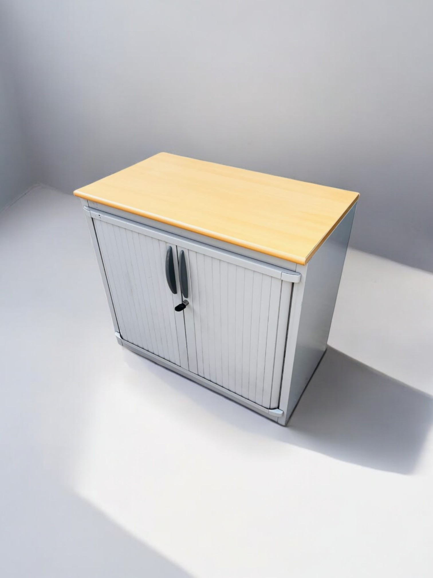 Armoire steelcase gris promo 80x74cm - Mobilier Bureau Pro